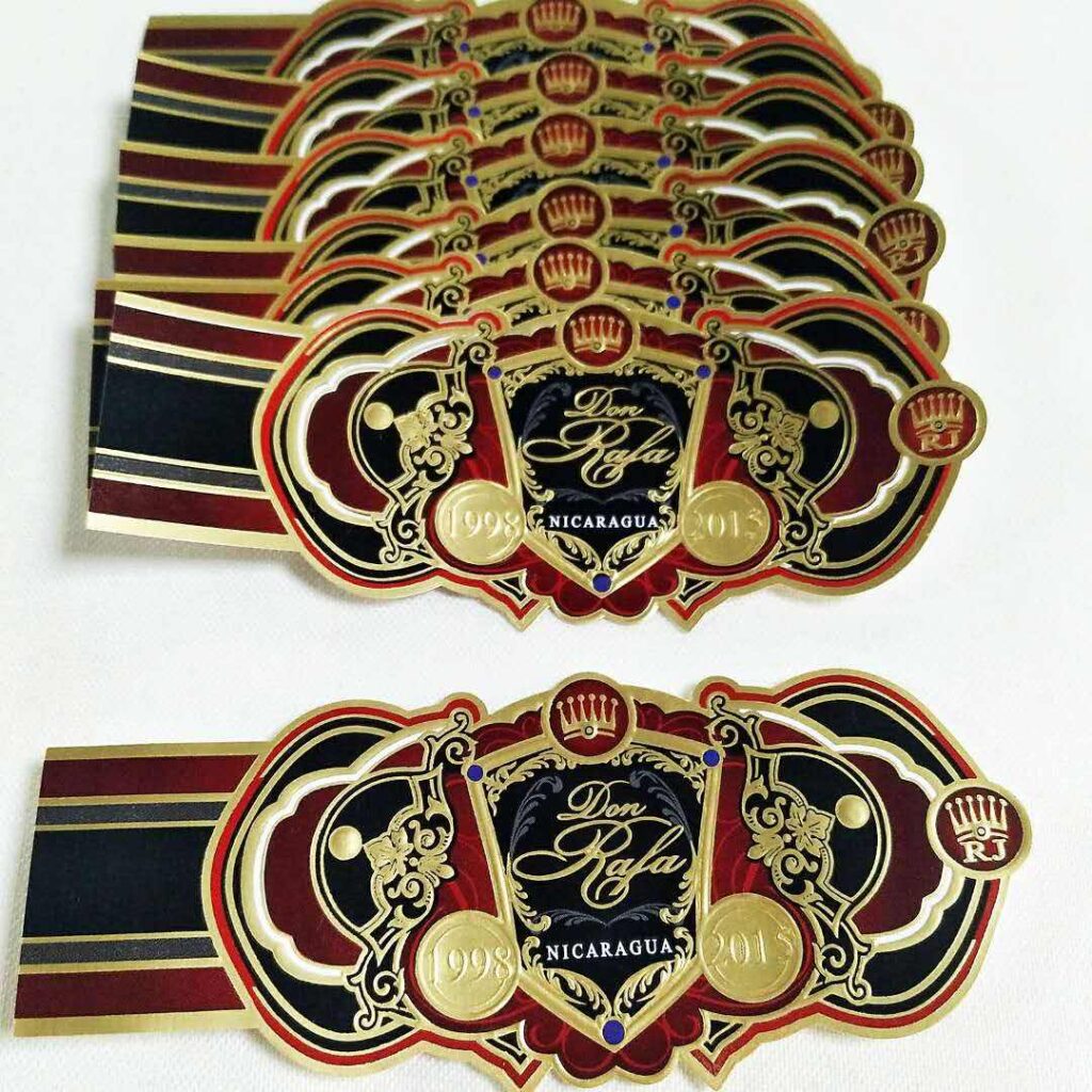 Custom Cigar Bands - Custom Printing Manufacture