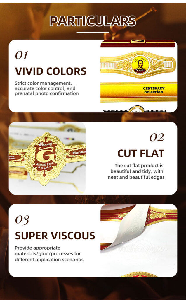 Custom Cigar Bands - Custom Printing Manufacture