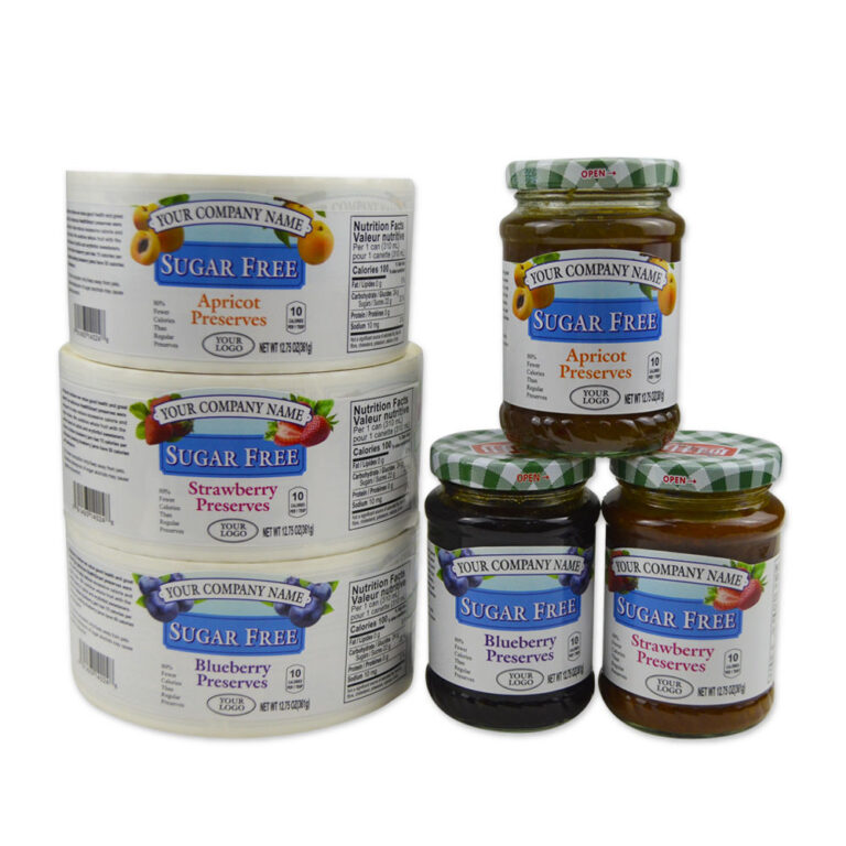 Custom Food Labels - Custom Printing Manufacture